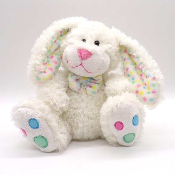 Fiesta | Toys | Fiesta Jelly Bean Bunny Plush Easter Rabbit White Polka ...